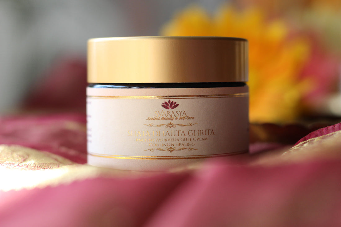 SHATA DHAUTA GHRITA-THE ANCIENT GHEE CREAM – SVARASYA