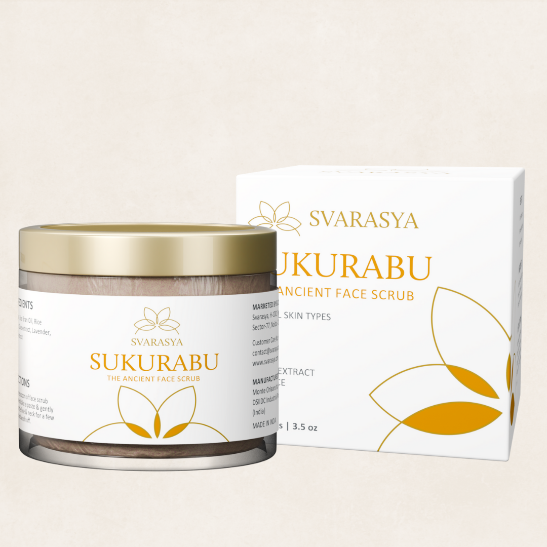 Sukurabu - Natural Face Scrub Remove Dead Skin from Face - 100% Organic ...